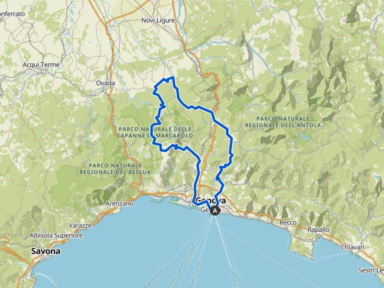 2023 percorso 5 praglia via caffarella marcarolo bosio Gavi Castagnola ...